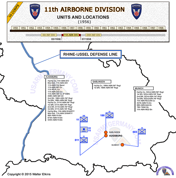 USAREUR Units - 11th Abn Div